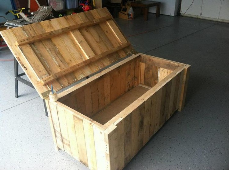 DIY Wooden Pallet Storage Box Plans – Pallet Wood Projects