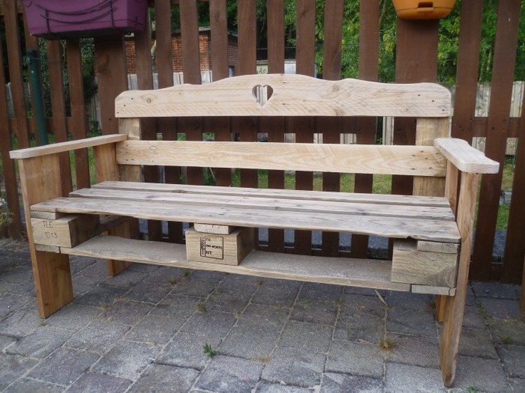 Wood Pallet Garden Bench Ideas – Pallet Wood Projects