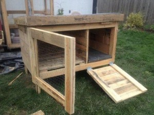 Rabbit Hutches Made from Pallets – Pallet Wood Projects