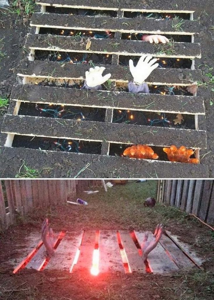 Pallet Halloween Yard Decoration Ideas – Pallet Wood Projects