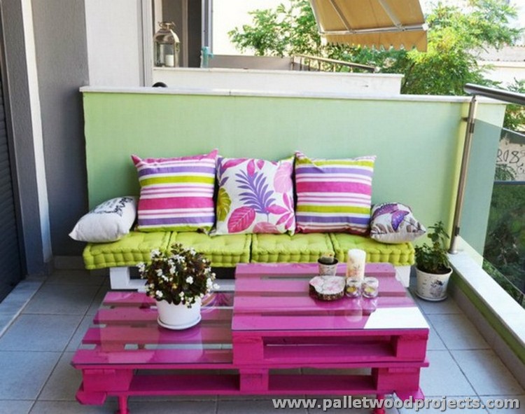 Ideas for Garden and Balcony Decor with Pallets – Pallet Wood Projects
