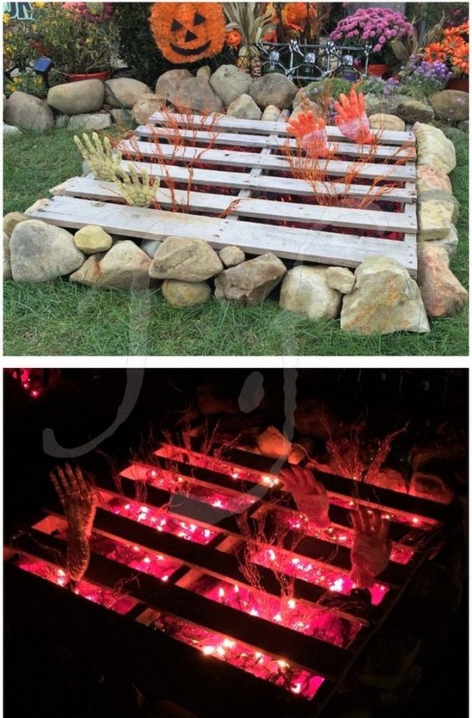 Pallet Halloween Yard Decoration Ideas – Pallet Wood Projects