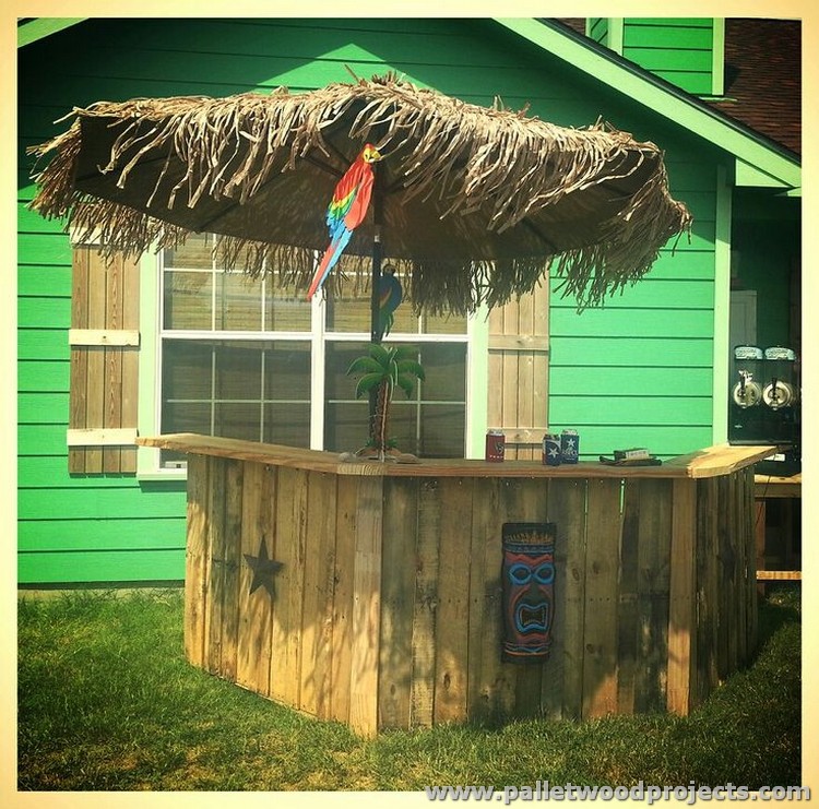Tiki Bar From Pallets