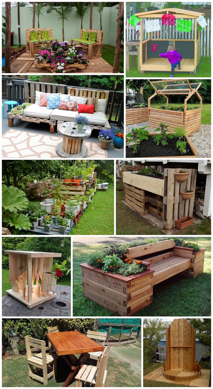 Ideas for Creative Use of Wooden Pallets in the Garden – Pallet Wood ...