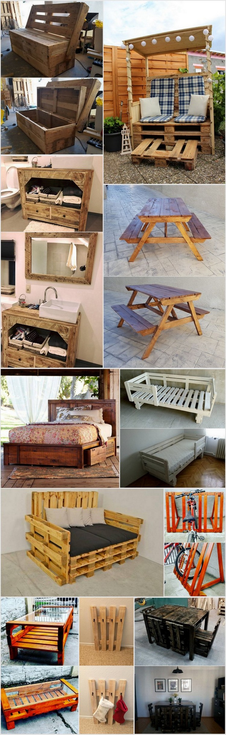 Fun Ways to Repurposed the Used Wood Pallets – Pallet Wood Projects