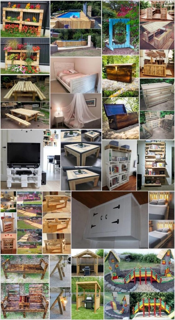 Awesome Ideas for Wooden Pallet Repurposing – Pallet Wood Projects