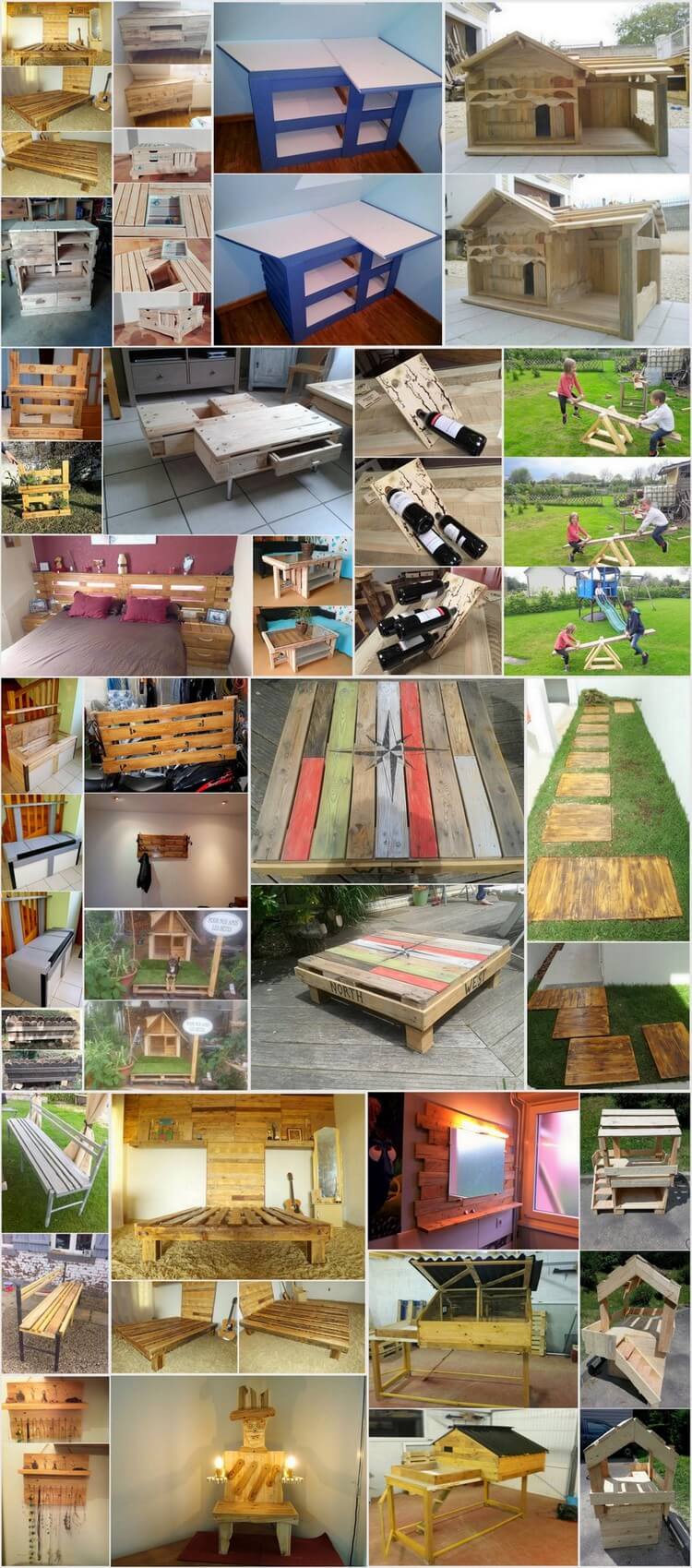 Repurposing Ideas for Old Wooden Pallets – Pallet Wood Projects