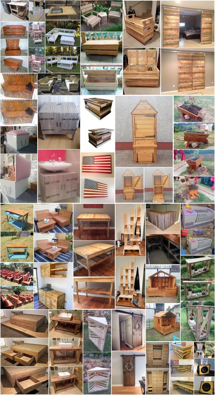 50+ Creative DIY Wood Pallet Ideas for This Summer – Pallet Wood Projects
