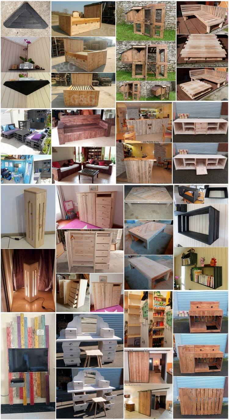 Best and Easy Ideas for Wood Pallet Repurposing – Pallet Wood Projects