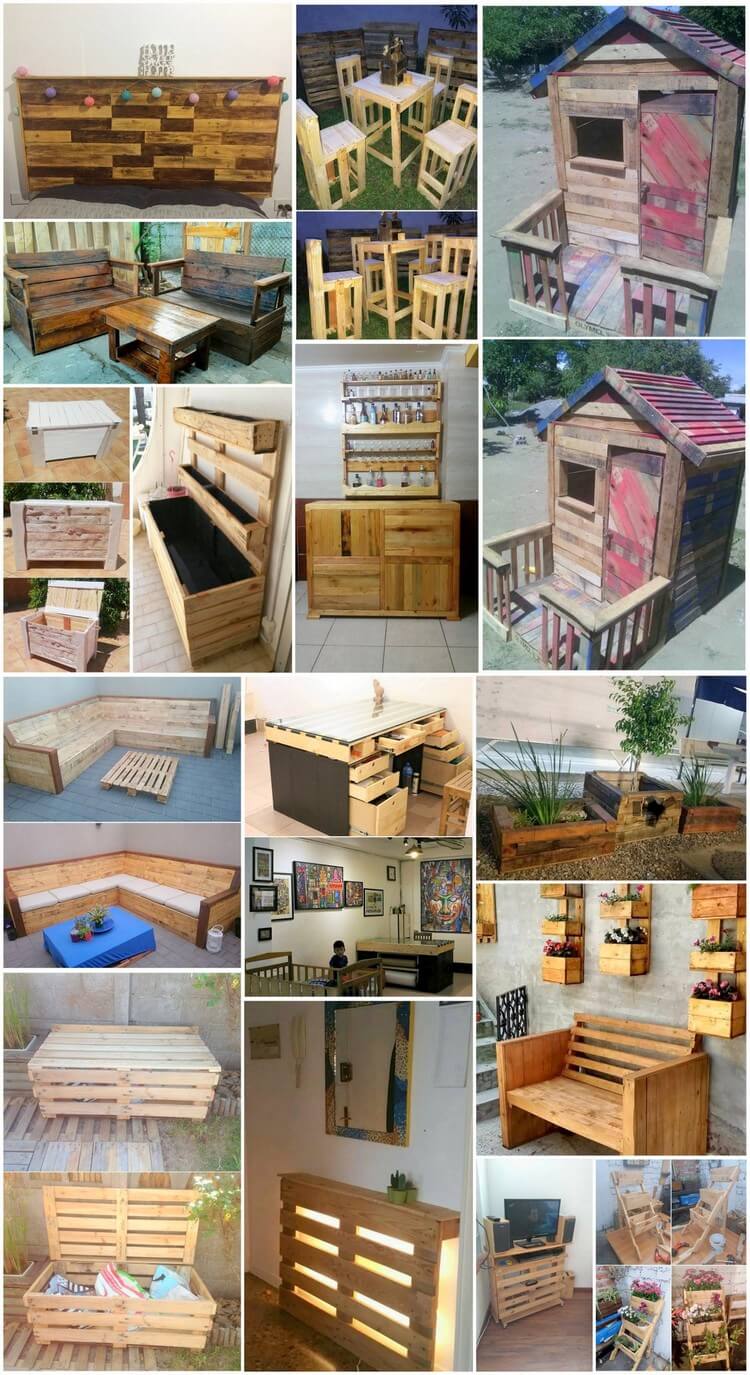 Creative Repurposing Ideas with Used Wood Pallets – Pallet Wood Projects