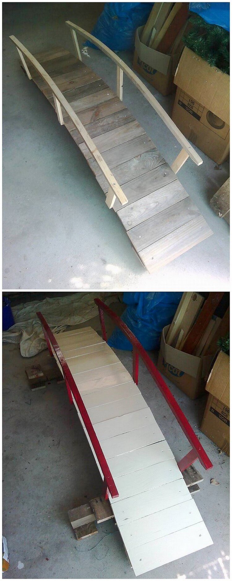 Recycled Pallet Bridge – Pallet Wood Projects