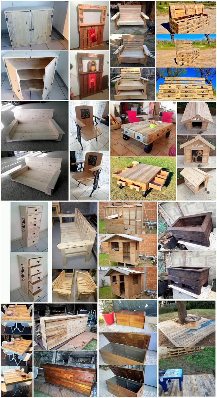 Fantastic Ways to Repurposed Old Shipping Pallets – Pallet Wood Projects