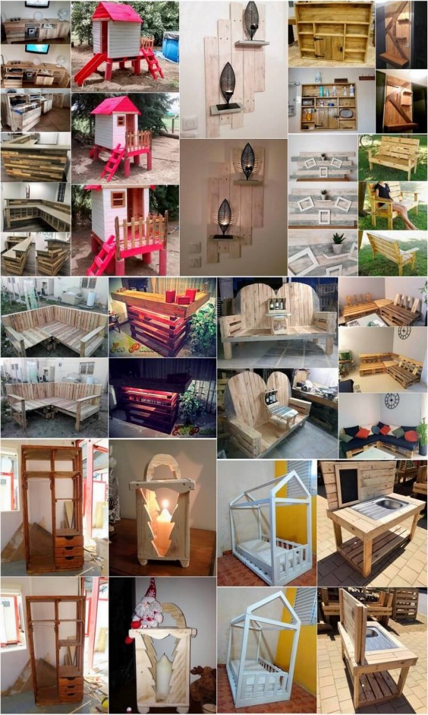 Perfect Ideas for Old Wood Pallets Repurposing – Pallet Wood Projects