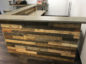 Wood Pallets L-Shape Desk / Counter and Bar Table – Pallet Wood Projects