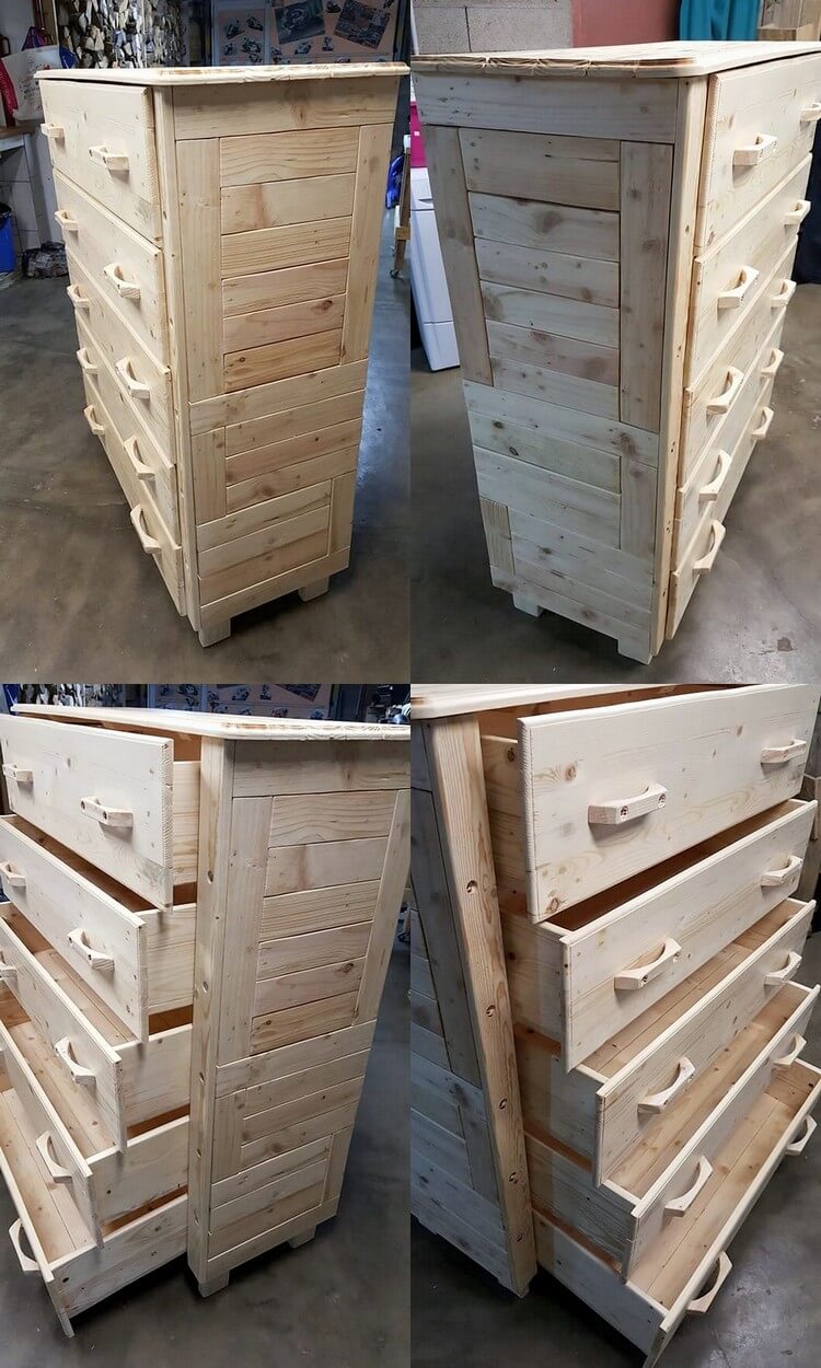 Pallet Chest of Drawers – Pallet Wood Projects