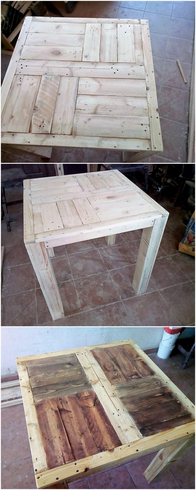 DIY Recycled Pallet Table: Step by Step Plan – Pallet Wood Projects