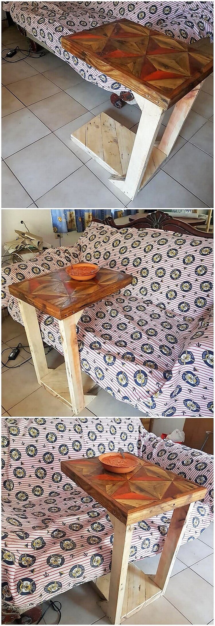 Pallet Side Table – Pallet Wood Projects