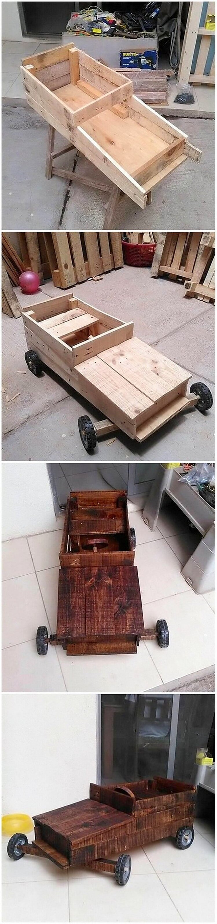 DIY Pallet Car – Pallet Wood Projects