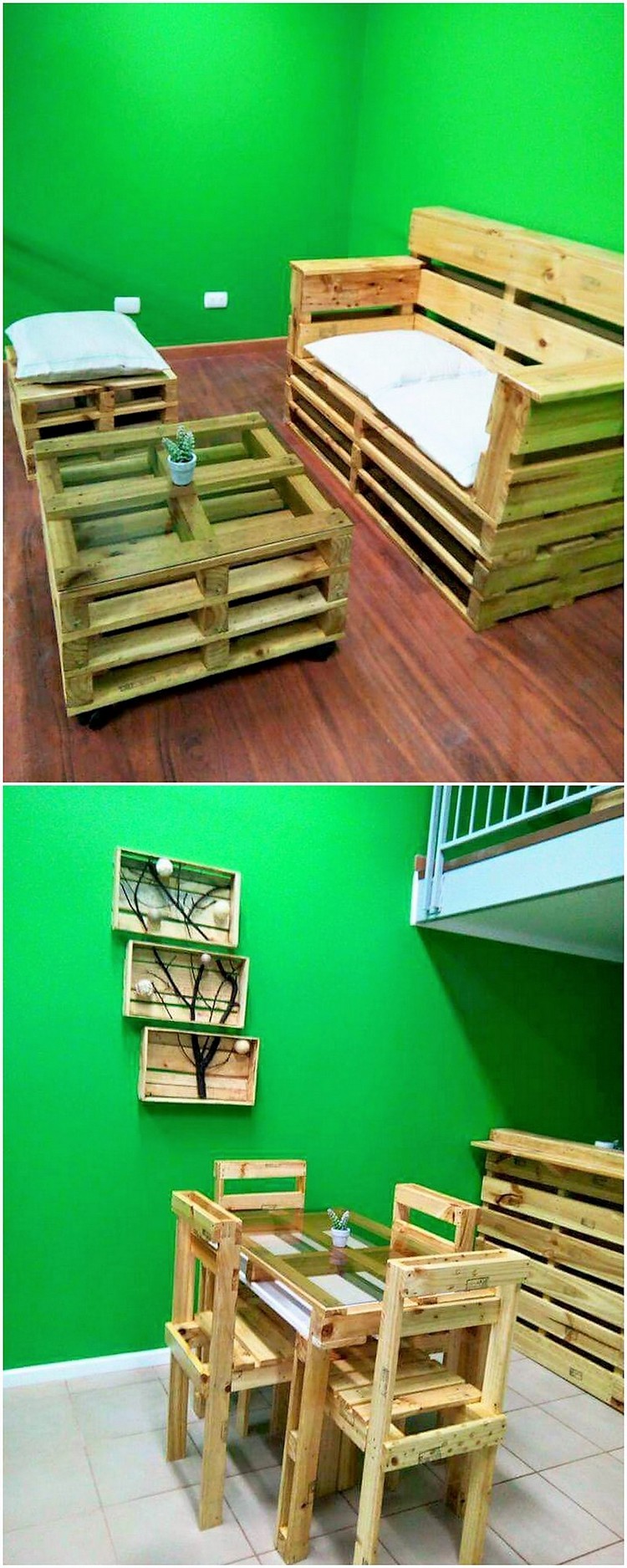 Marvelous Wood Pallets Recycling Ideas for Indoor and Outdoor – Pallet ...