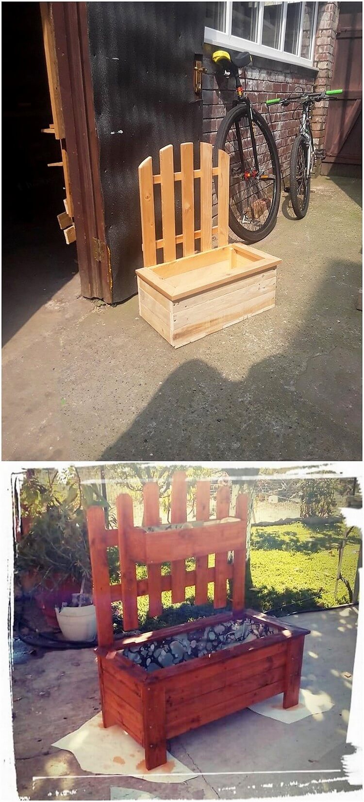 Pallet Planter Creation – Pallet Wood Projects