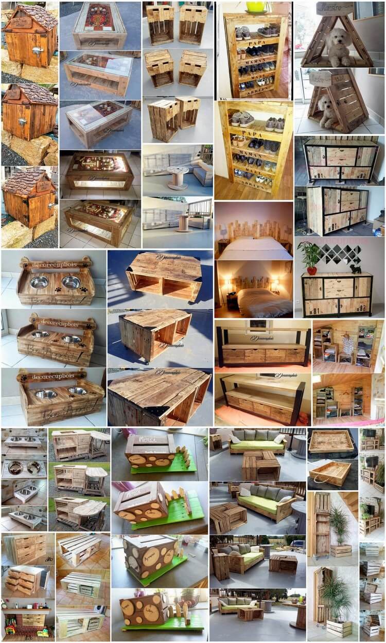 Unique DIY Projects with Recycled Wood Pallets – Pallet Wood Projects