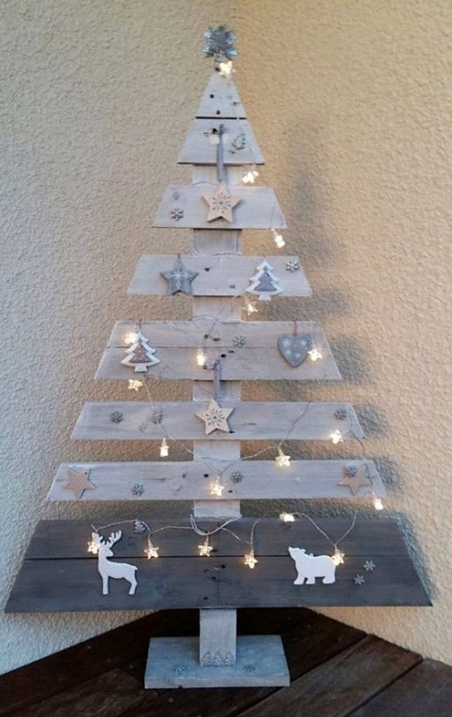Pallet Christmas Tree Decorating Ideas – Pallet Wood Projects